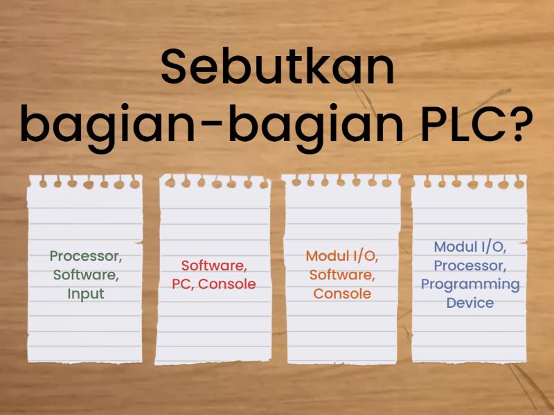 PLC - Quiz