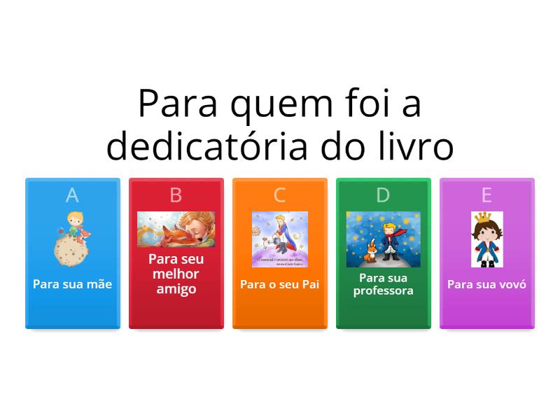O pequeno principe - Quiz