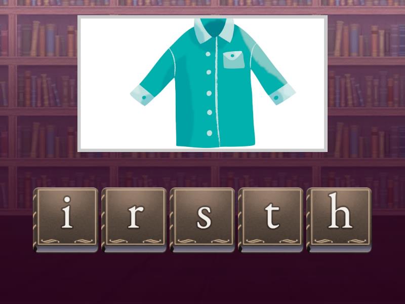 AS1. U8. L1. Old and new clothes - Anagram