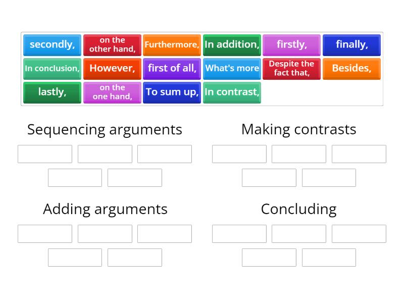 Linkers - Group sort