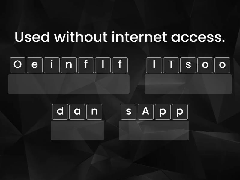 Basic Concepts of ICT - Anagrama