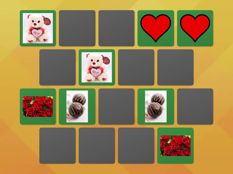 Valentines Day - Matching pairs