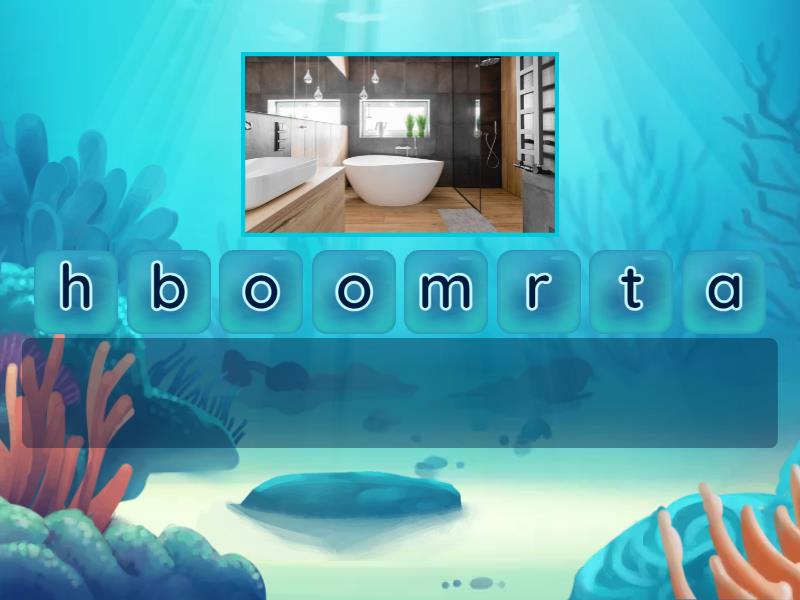 Unit3 Where are you? vocabulary - Anagram