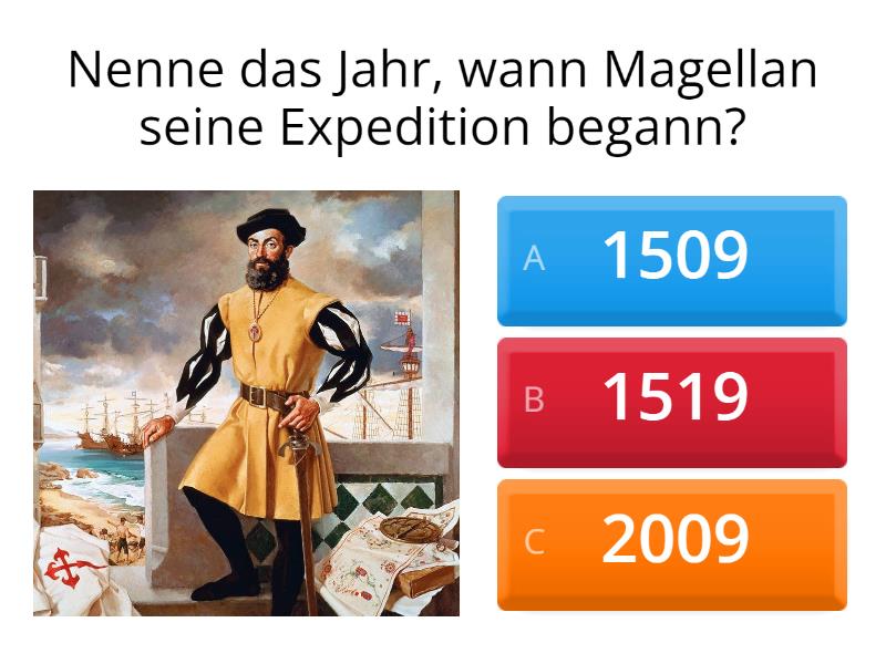 Magellan - Quiz