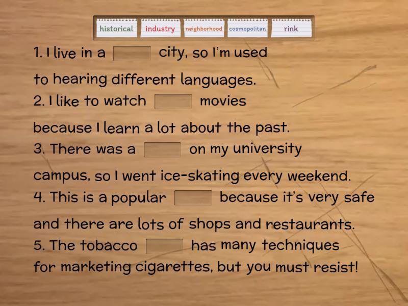 Toronto - s - Complete the sentence