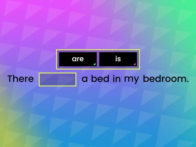 Drag and drop. - Complete the sentence