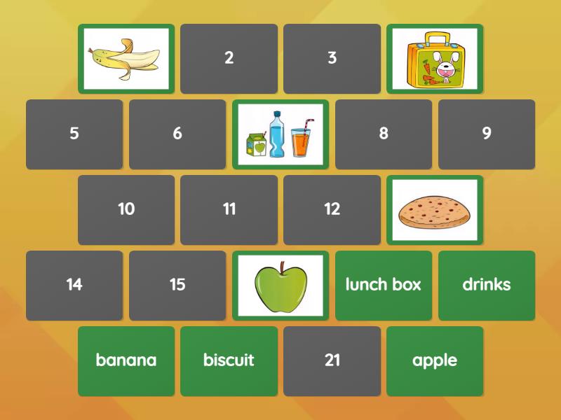 FF1 Unit 9 words - Parejas