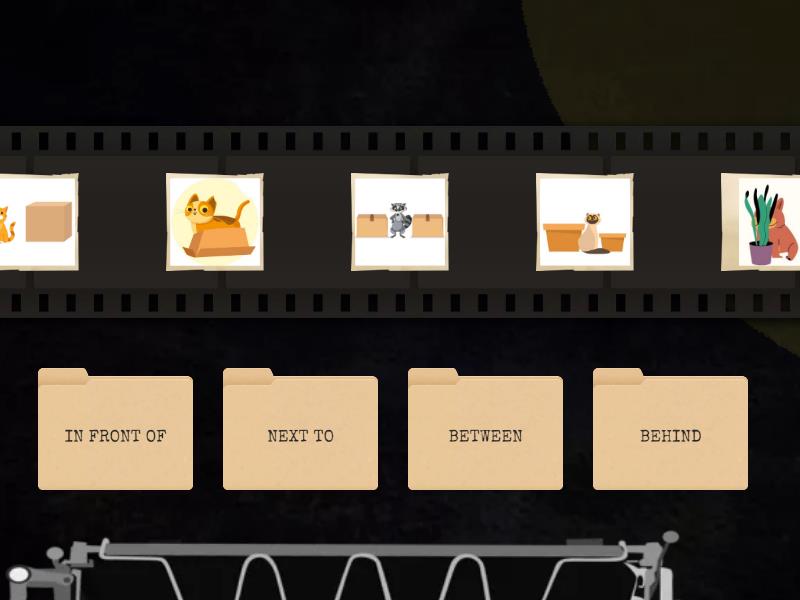 PREPOSITIONS OF PLACE PART 1. - Speed sorting