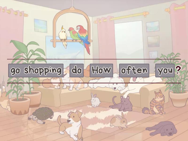 Power UP 2 Unit 2 - Vocabulary 2 - Reordenar