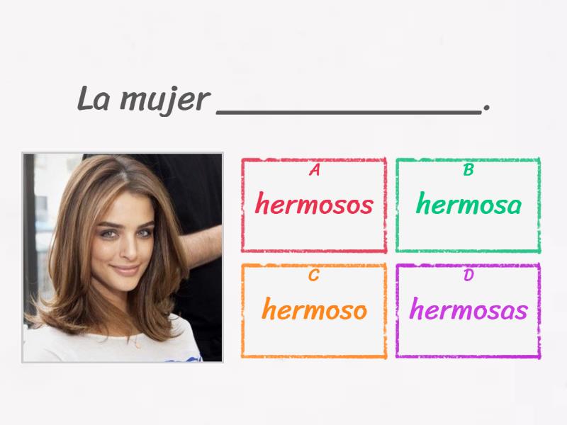 1 CONCORDANCIA DE GÉNERO Y NÚMERO DEL ADJETIVO - Quiz