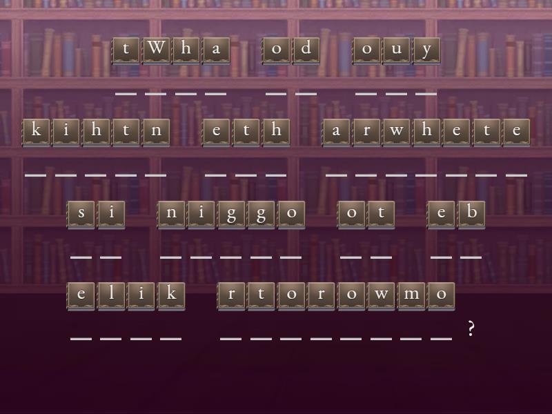 A2.2 Be going to-questions - Anagrama