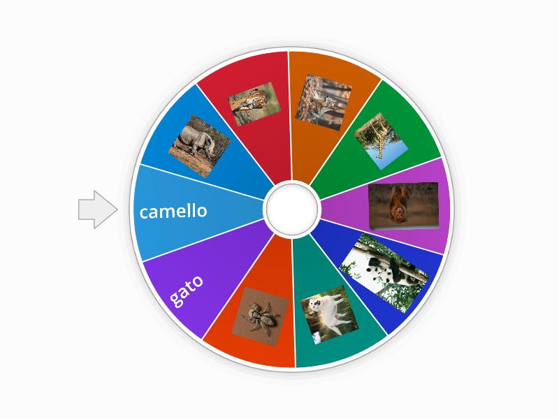 Los animales - Random wheel