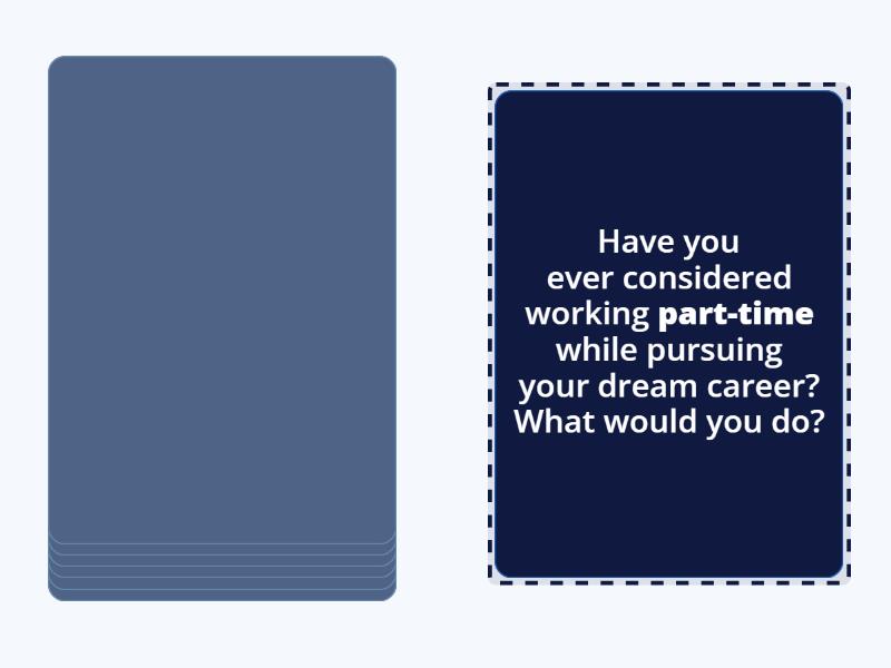 Work (speaking) - Speaking cards