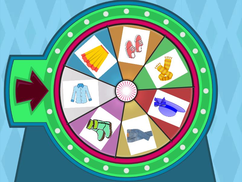 SPIN WHEEL - clothes - Random wheel