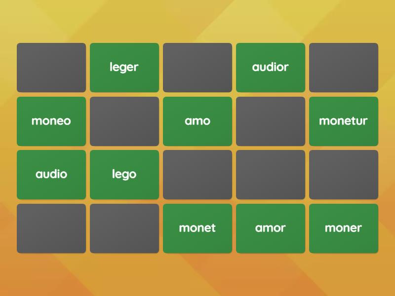 memory - Matching pairs