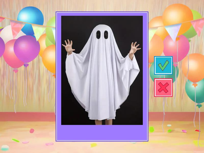 Grade 2 Carnival costumes - Flash cards