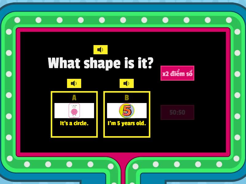 DT1 - Unit 9 - Gameshow quiz