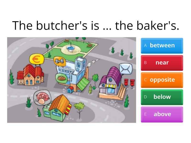 Module 6. Where is ...? - Quiz