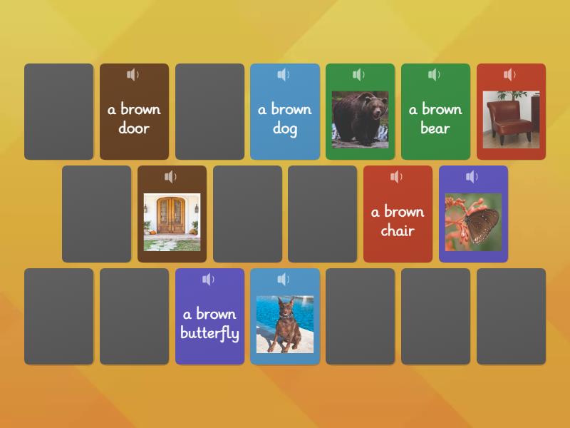 Brown - Matching pairs