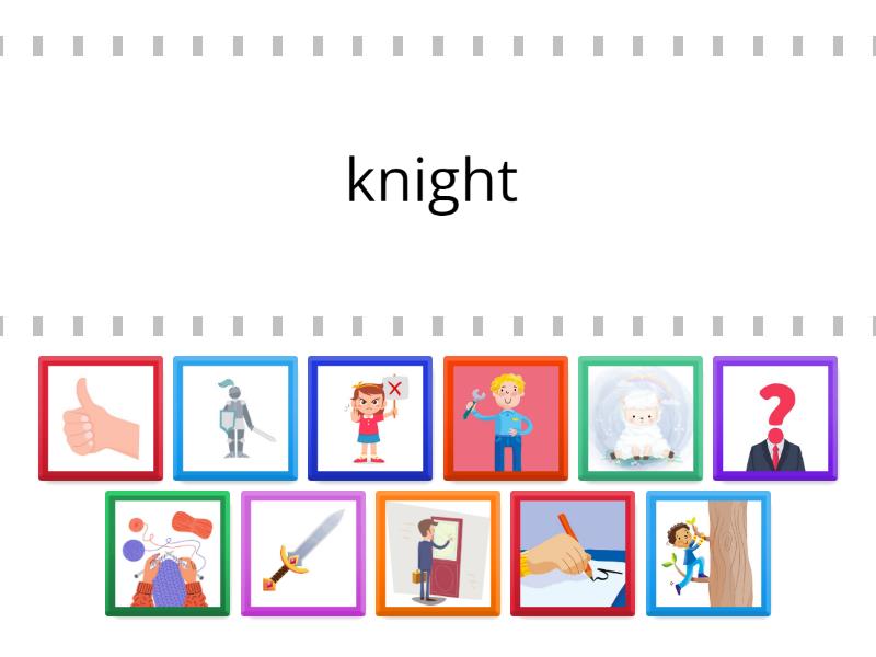 AS4 U10 Silent letters - Find the match
