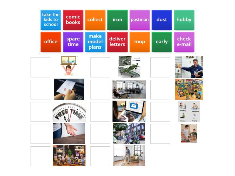 unit 1 grade 6 - Match up