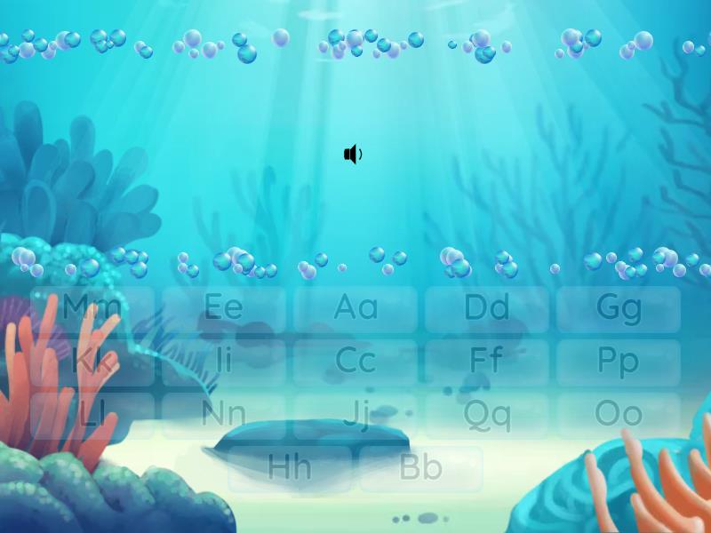 Aa~Qq Letter sound (Phonics) - Find the match