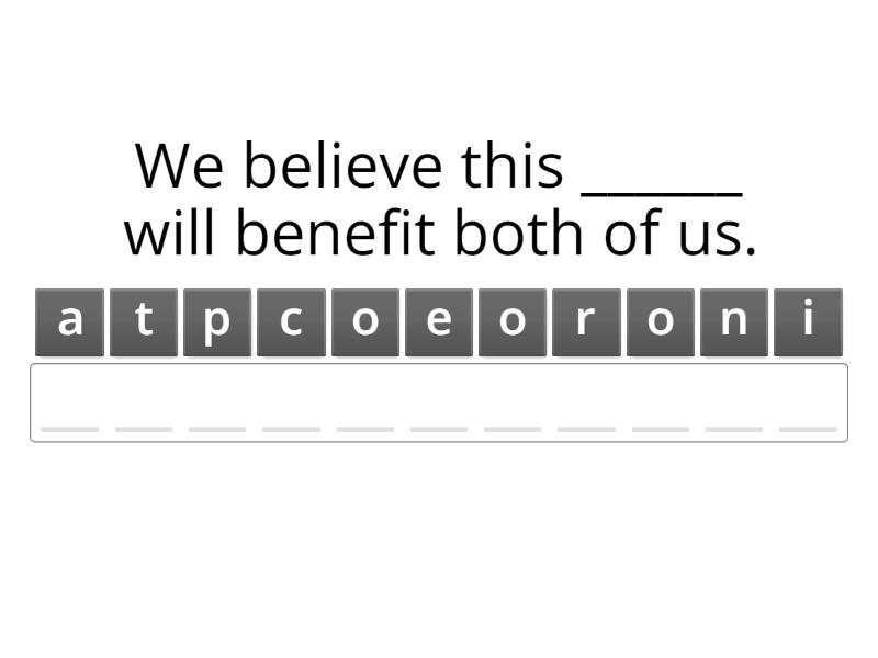 SpeakOut. B2+ 2B [Friend or foe?] 4 - Anagram