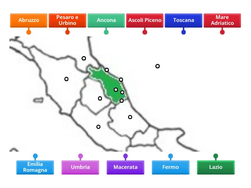 Proviamo a mettere in ordine i confini delle Marche e le sue province ...