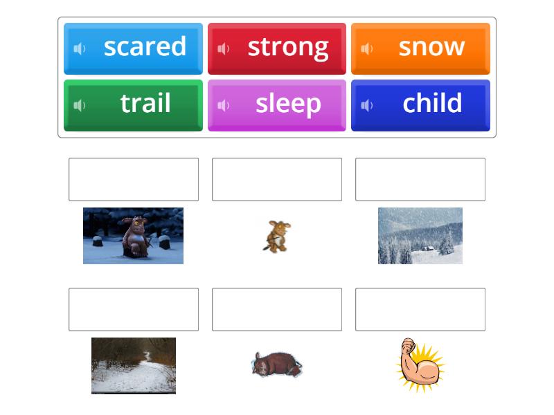 The Gruffalo's child - Match up