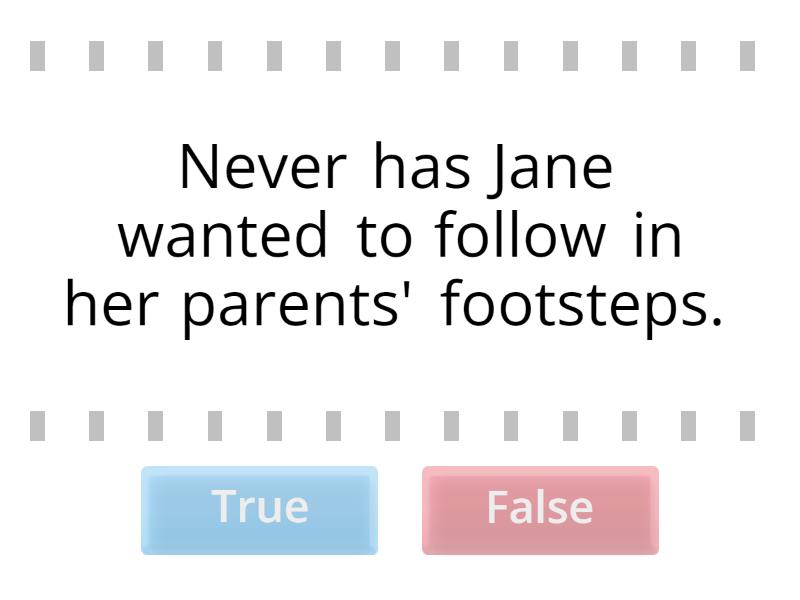 Inversions III - True or false