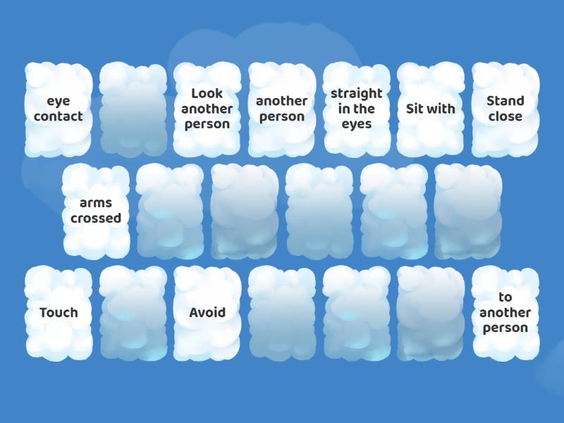 Body Language - Matching pairs