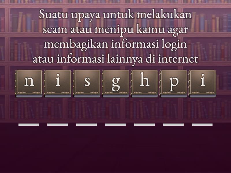 internet sehat - Anagram