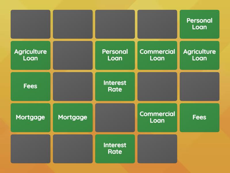 Loan Basics Matching Pairs