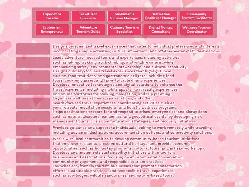 10 new professions - Une las parejas