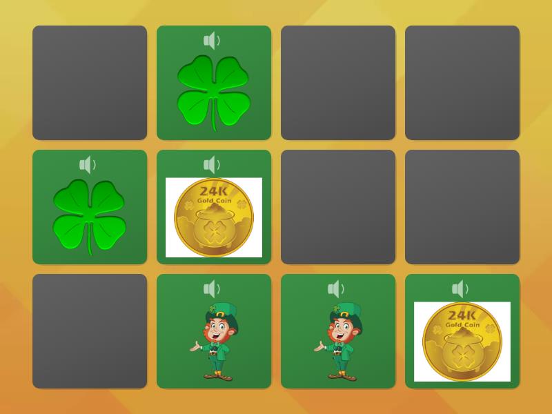 St. Patrick's Day - Matching pairs