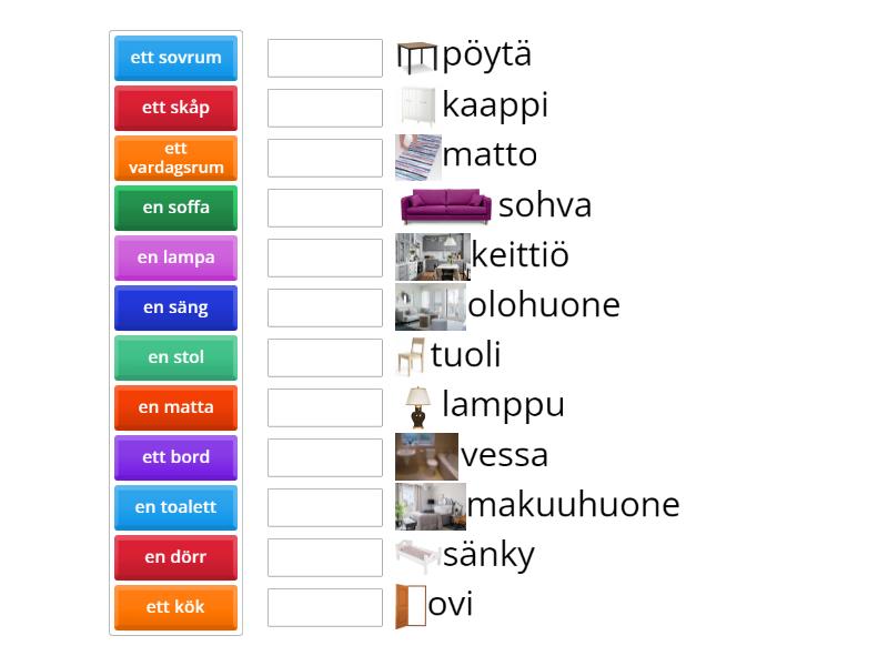 Allihopa 1 kpl 7 - Match up