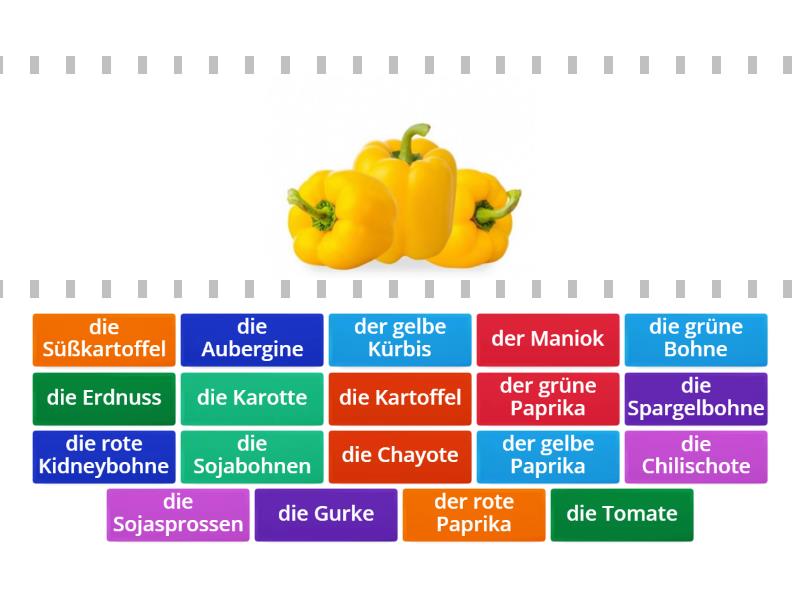 Gemuse cz.1 - Find the match