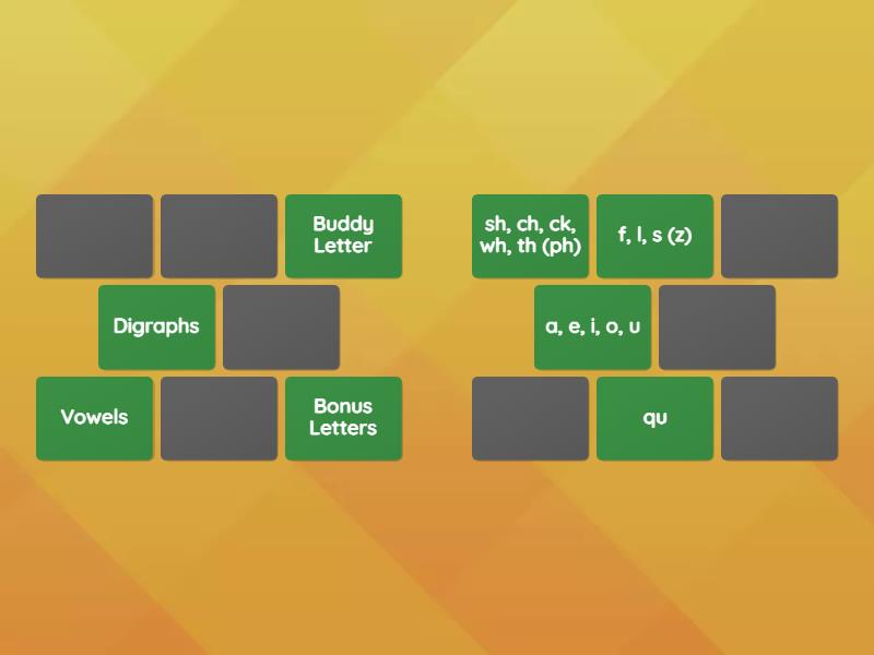 Fundations Level 2 - Matching pairs