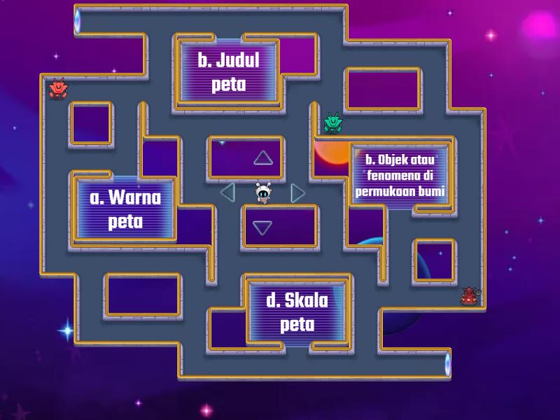 Komponen Peta Kelas 7 - Maze chase