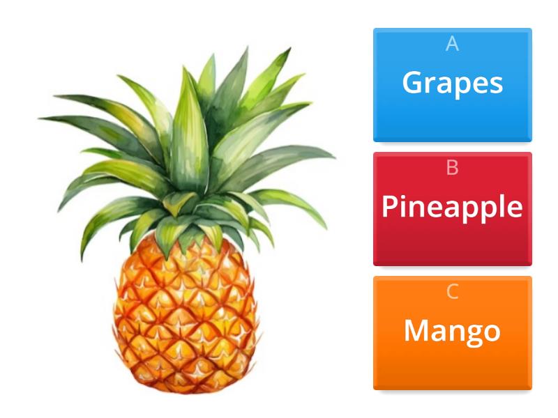 Fruits 1&2 - Quiz