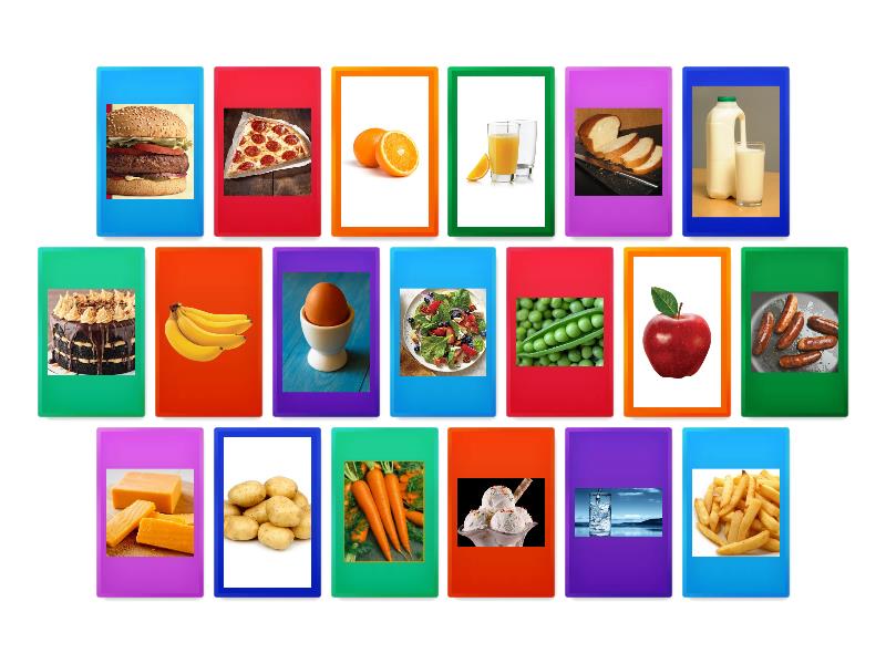 food vocab - Flip tiles