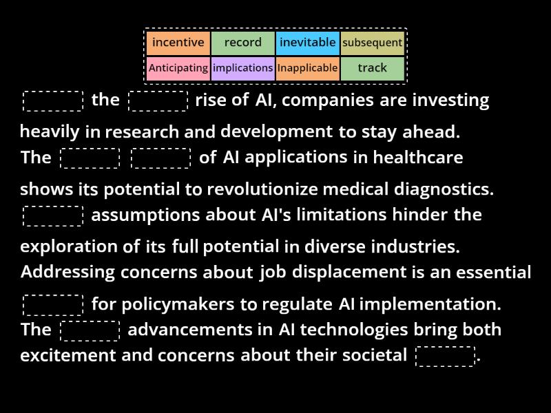 Yuval Noah Harari: AI's revolution (complete the sentences) - Completa ...