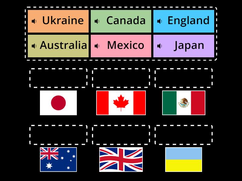 Countries - Match up