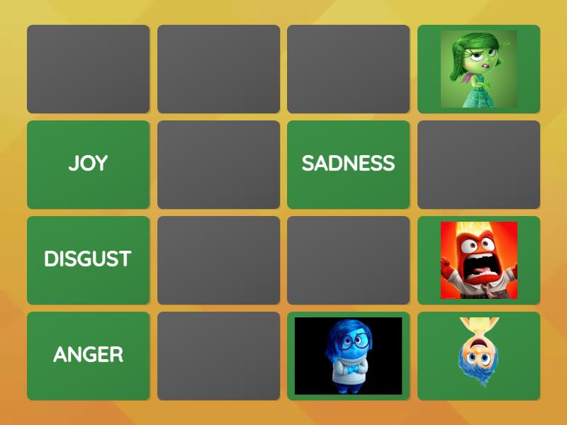 INSIDE OUT (memory game) - Parejas