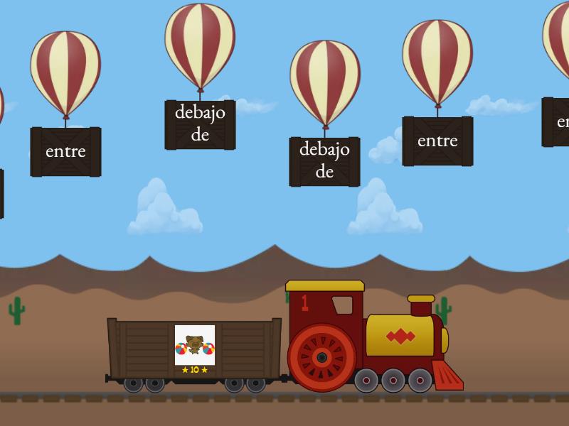 Preposiciones de lugar - Explotaglobos