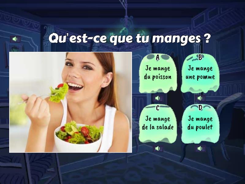 Qu’est-ce que tu manges ? - Quiz
