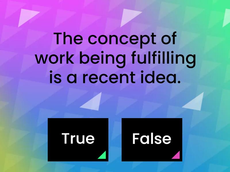 Video: "How to find fulfilling work" (b1/b2) - True or false