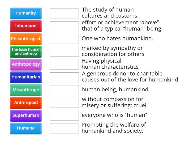 Unit 4 Lesson 18 - Match up