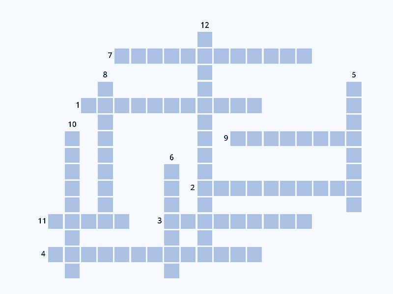 Crossword - Self-checkout - Crucigrama