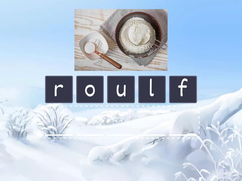 PP2 Unit 3B " The Little Bread Bun" - Anagram